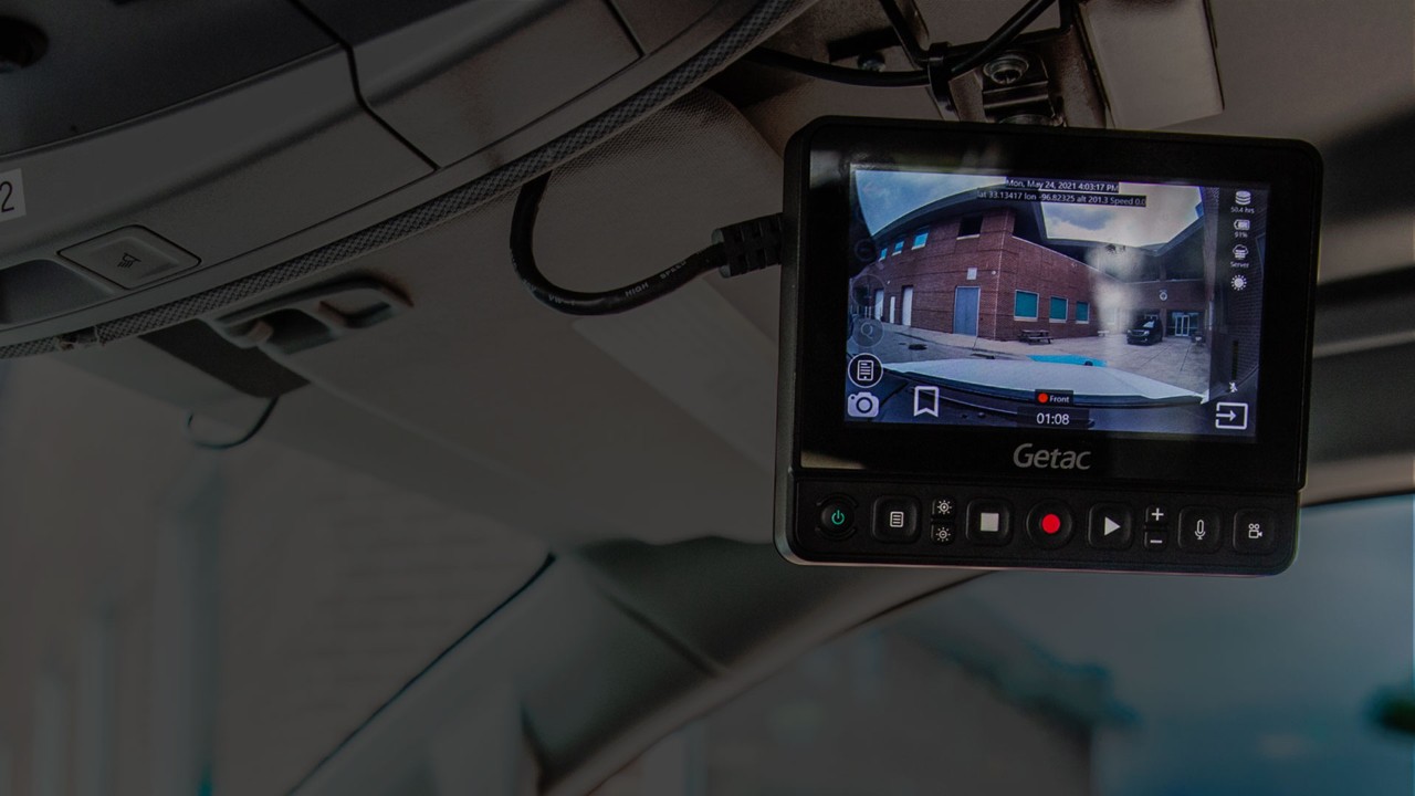 In-Car Video Getac 5-inch HD Display - Affinity Enterprises, LLC